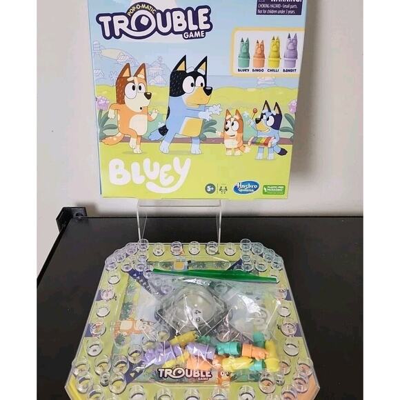 Hasbro Gaming | Games | Hasbro Gaming Trouble Bluey Edition Board Game ...